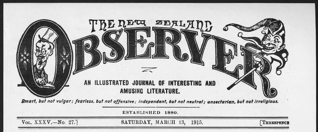 Early cartoons and comics | National Library of New Zealand