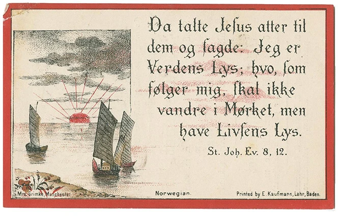 Mrs Grimke’s scripture cards | National Library of New Zealand