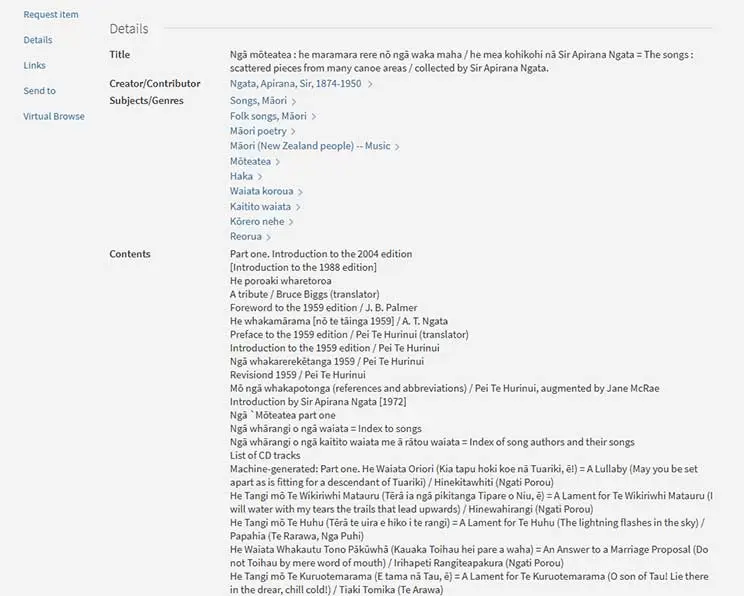 Reading the two versions of “Ngā Mōteatea” | National Library of New ...