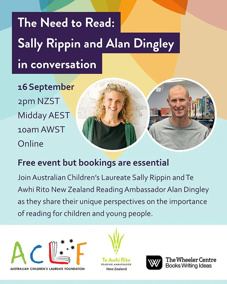 The Need to Read: Sally Rippin and Alan Dingley in conversation ...