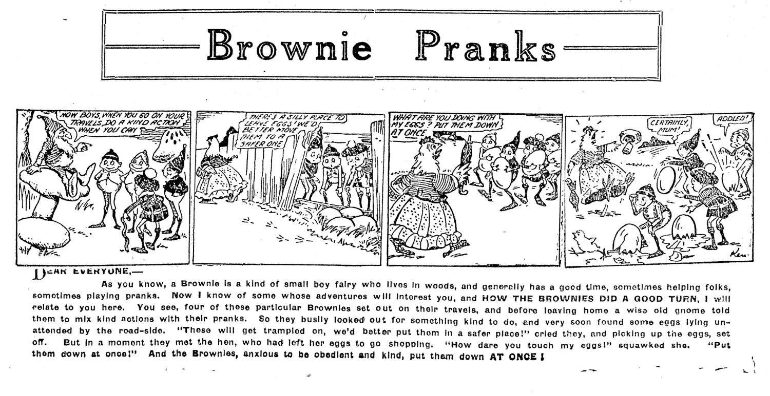 Early comics — who are they? | National Library of New Zealand