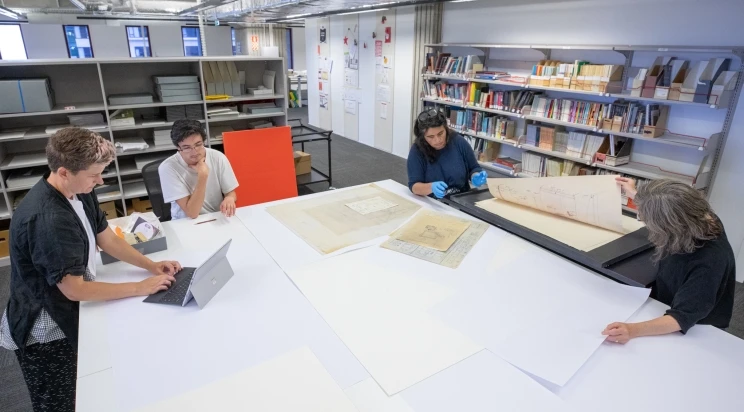 Caring for the John Scott collection | National Library of New Zealand