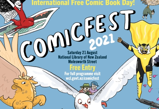 ComicFest is back! | National Library of New Zealand
