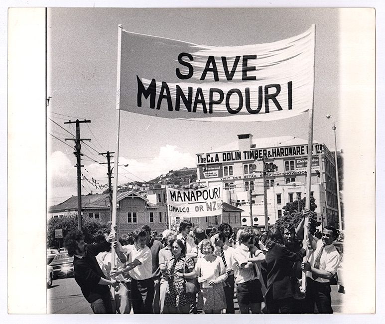 Save Manapōuri | National Library of New Zealand