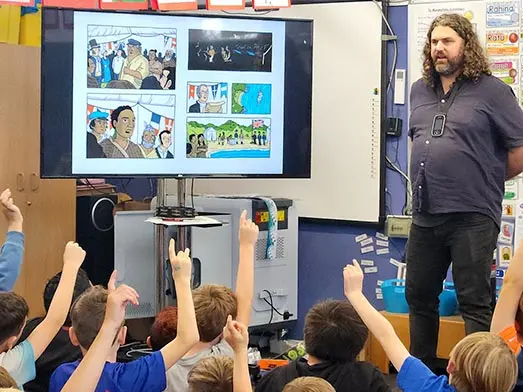 Connecting with the book creators | National Library of New Zealand