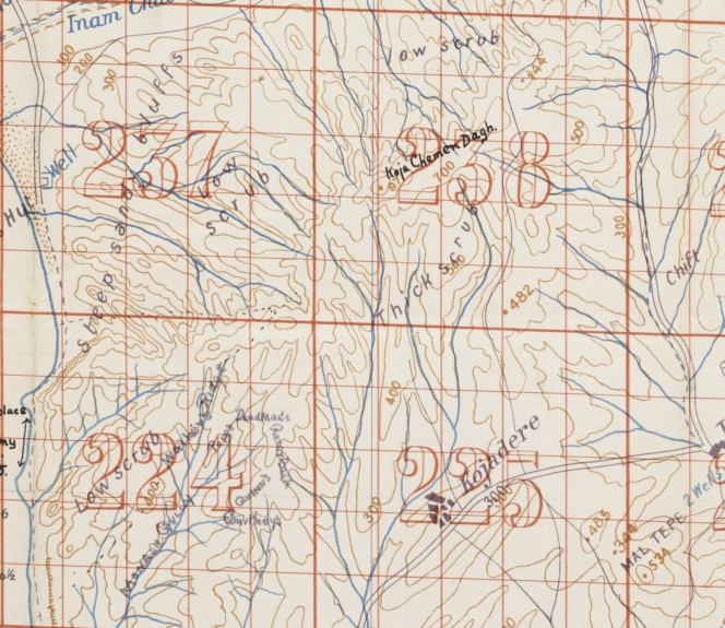 Godley's Map of Gallipoli | National Library of New Zealand