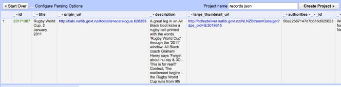 Making API calls using OpenRefine | National Library of New Zealand