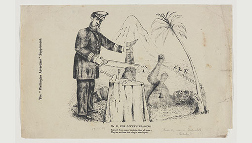 Actions at Parihaka | National Library of New Zealand