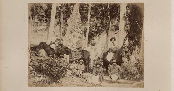 A Moriori group | Services to Schools