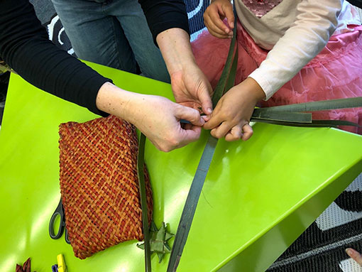 E oho! school holiday activity: Raranga (weaving) | National Library of ...