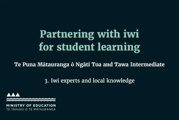 Partnering with iwi for student learning | Services to Schools