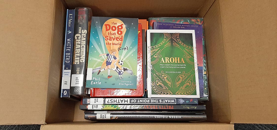 Receive and manage your books | National Library of New Zealand