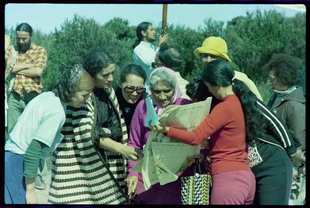 Days on the Hīkoi — Māori Land March of 1975 | National Library of New ...