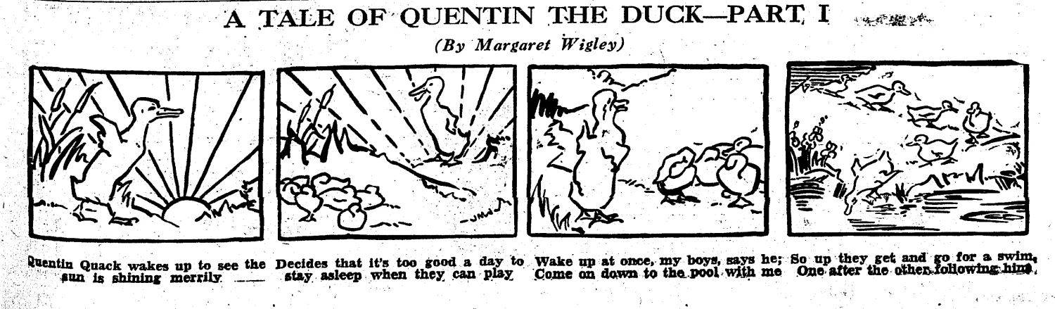 Early comics — who are they? | National Library of New Zealand