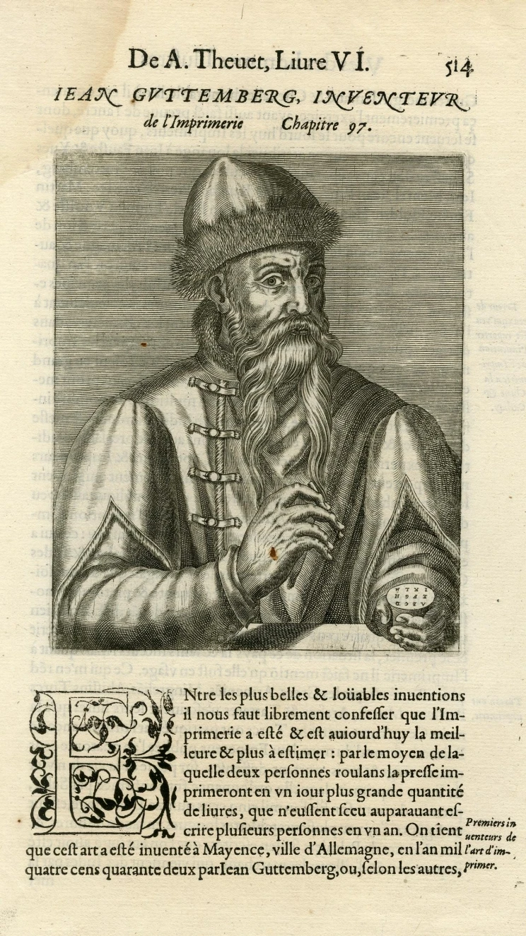 Off the record | Europe’s first printer | National Library of New Zealand