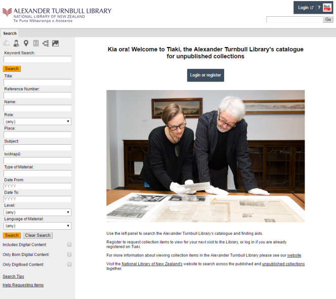 Tiaki – one year on | National Library of New Zealand