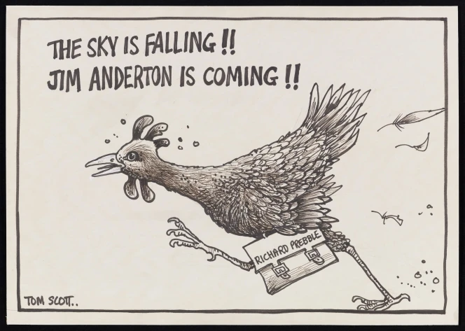 Just another out-of-touch politician? | National Library of New Zealand