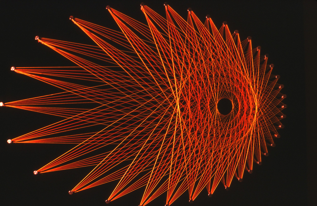 Cool string art by Anders Hanson and Elissa Mann | National Library of ...