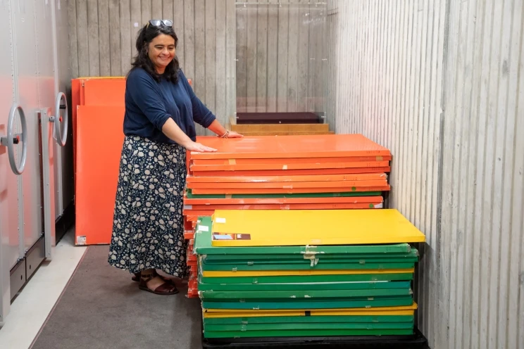 Caring for the John Scott collection | National Library of New Zealand