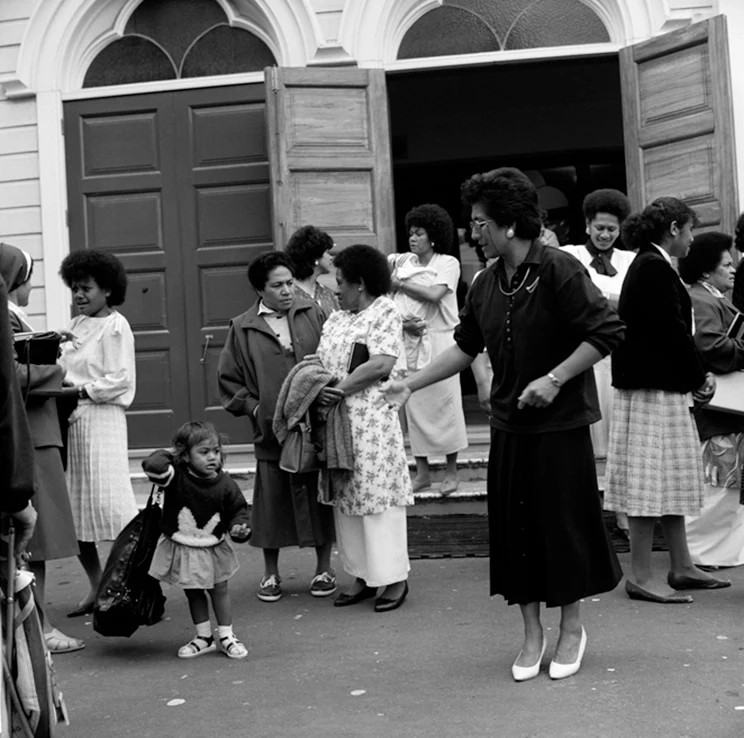Ans Westra and the Wellington Fijian community | National Library of ...