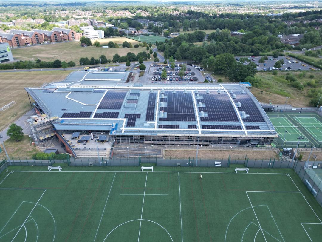 Delivering cleaner solar energy to Surrey Sports Park