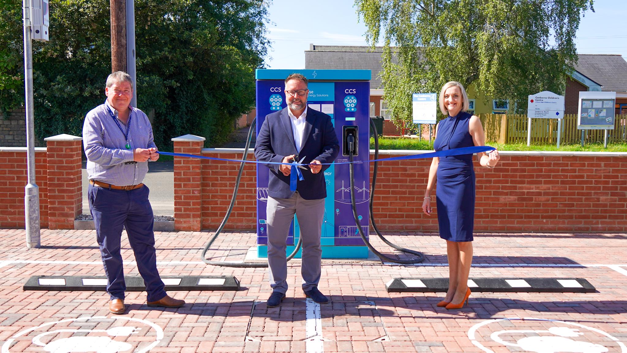 SSE supercharges Melksham’s ultra-rapid EV charging infrastructure tenfold