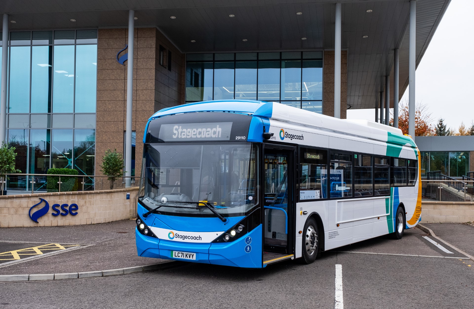 Stagecoach electric bus fleet | SSE Energy Solutions
