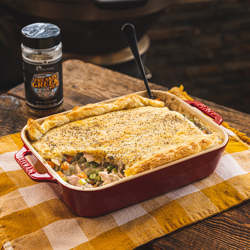 Smoked Chicken Pot Pie | recteq