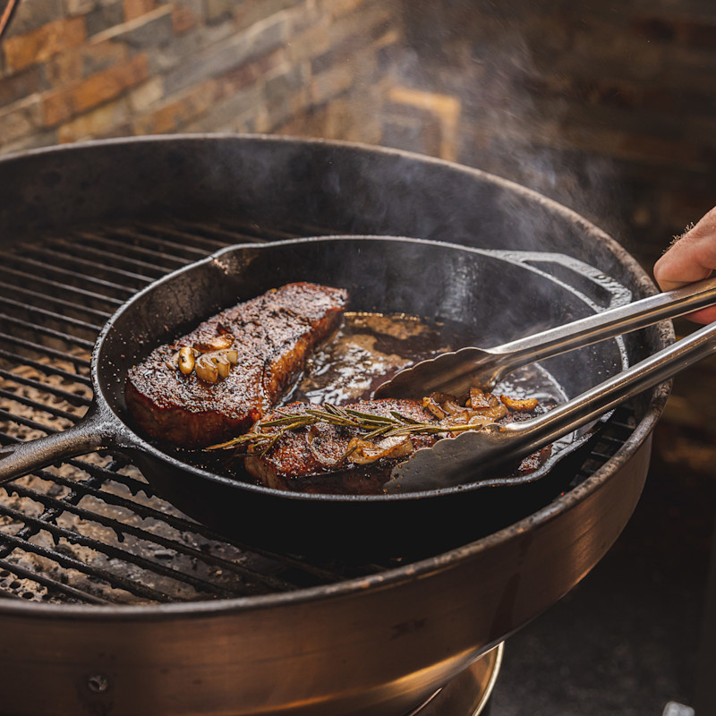 Pan Seared New York Strip Steaks | recteq
