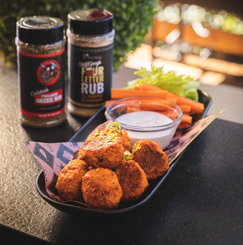 Smoked Buffalo Chicken Meatballs | recteq