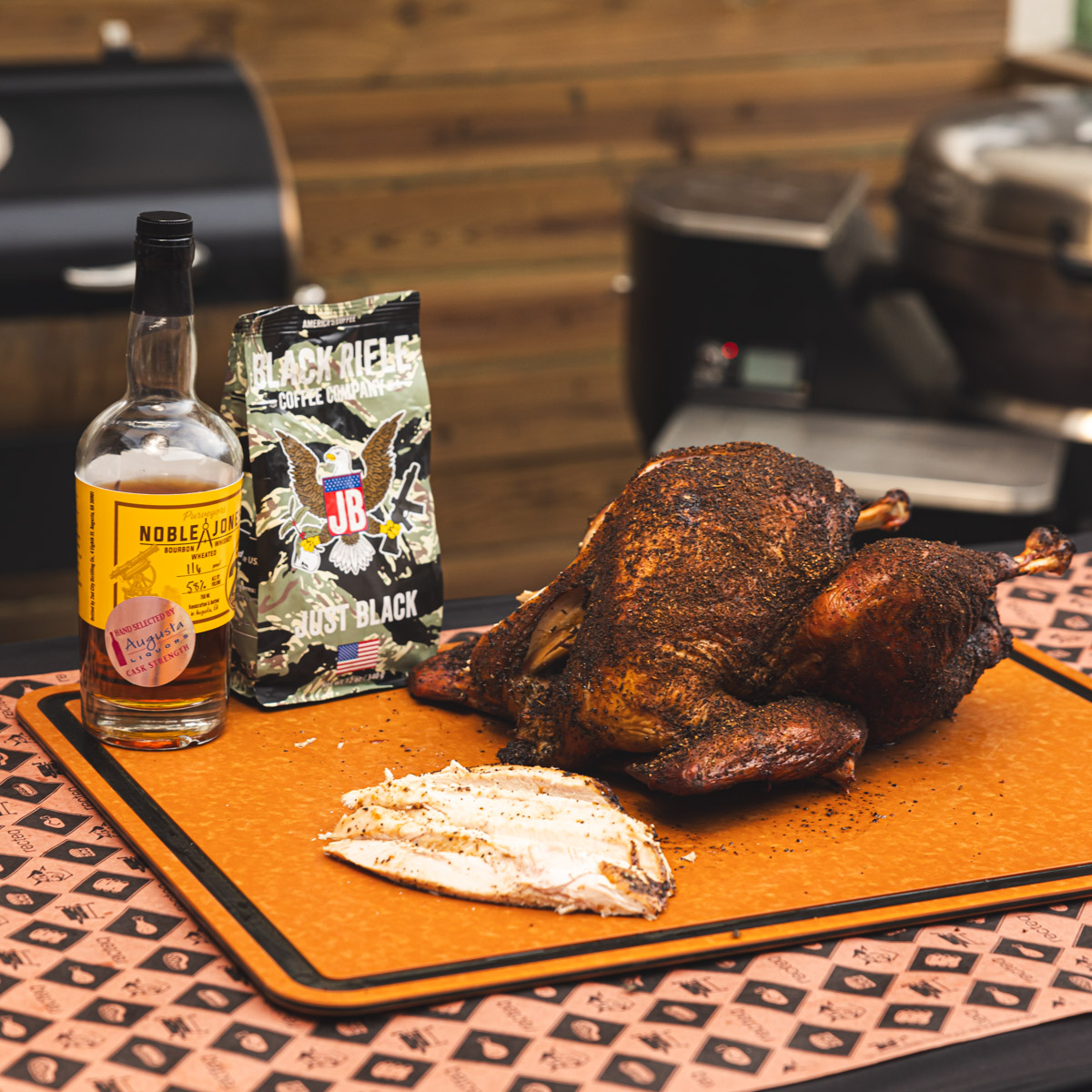 Coffee Bourbon Brined Turkey | recteq