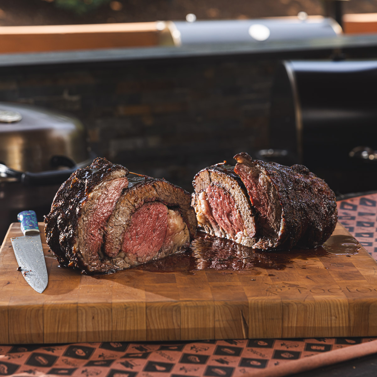 Burnt End Stuffed Prime Rib | recteq