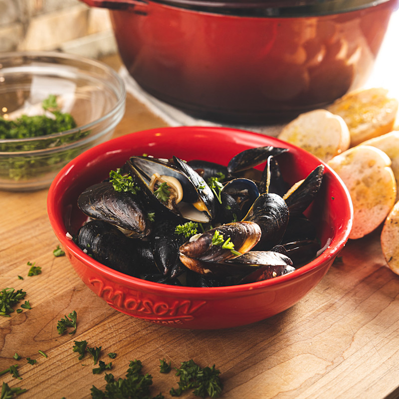 Steamed Mussels | recteq