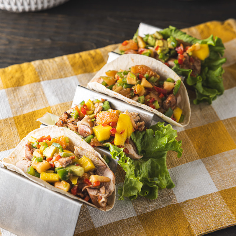 Jerk Chicken and Tropical Salsa | recteq
