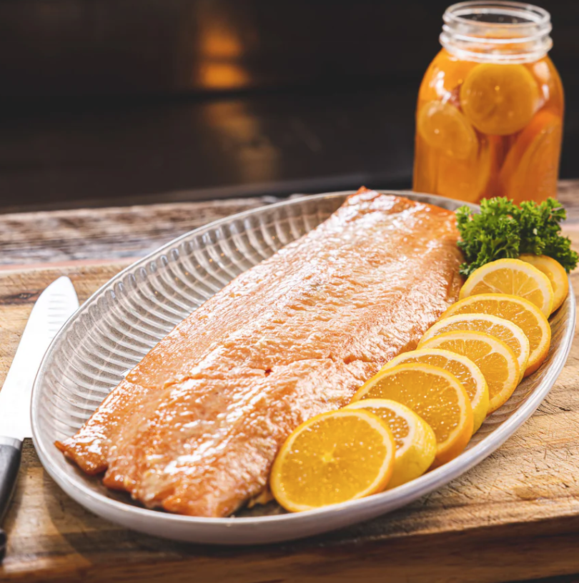 Citrus Brined Smoked Salmon | recteq