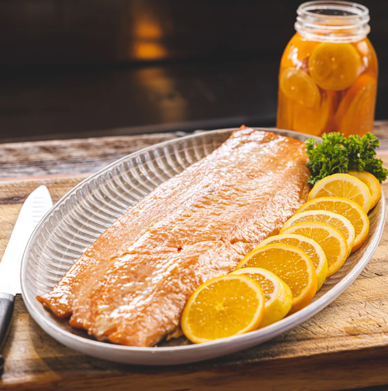 Citrus Brined Smoked Salmon | recteq