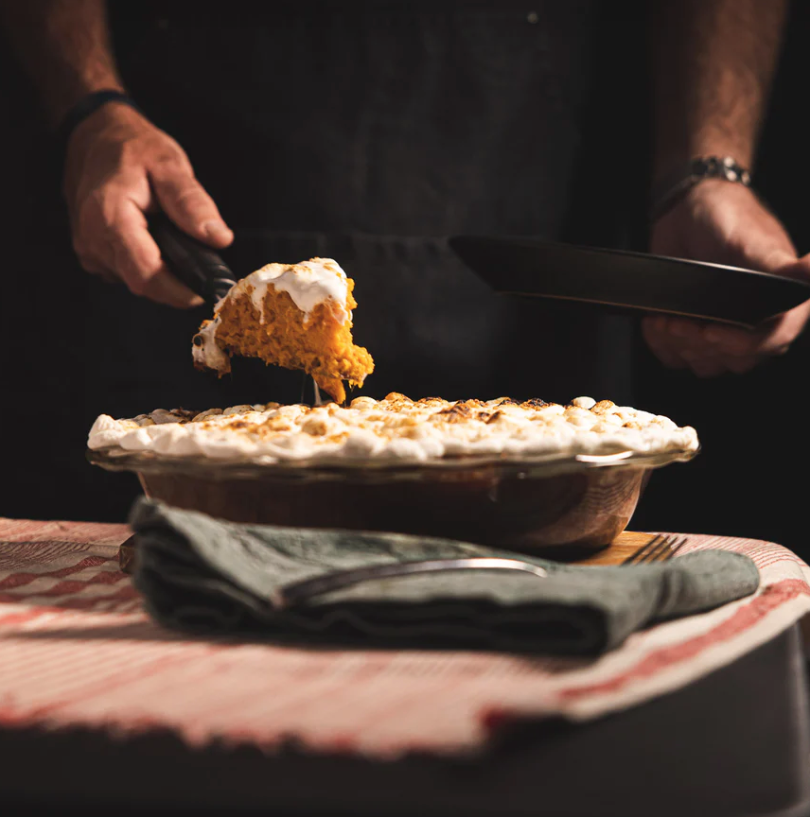 Smoked Sweet Potato S'more Pie | recteq