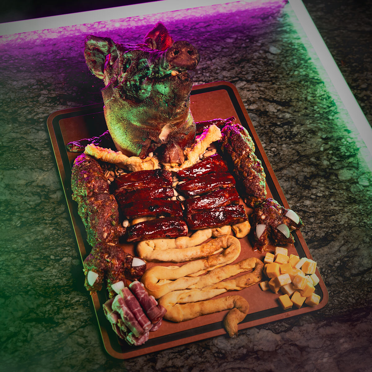 The Carnivore's Corpse Charcuterie Board | recteq