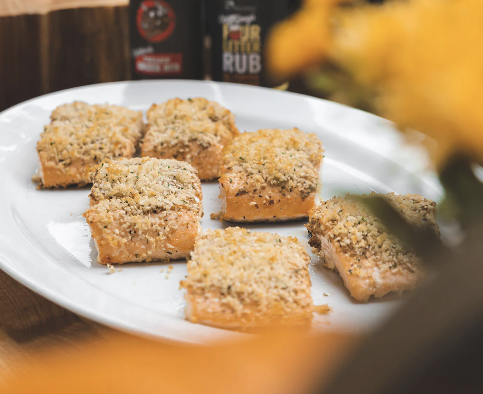 Dijon & Panko Crusted Salmon | recteq