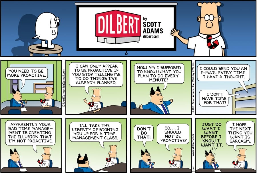 Quality Assurance Funny Dilbert Cartoon 10 Dilbert Cartoons That Get