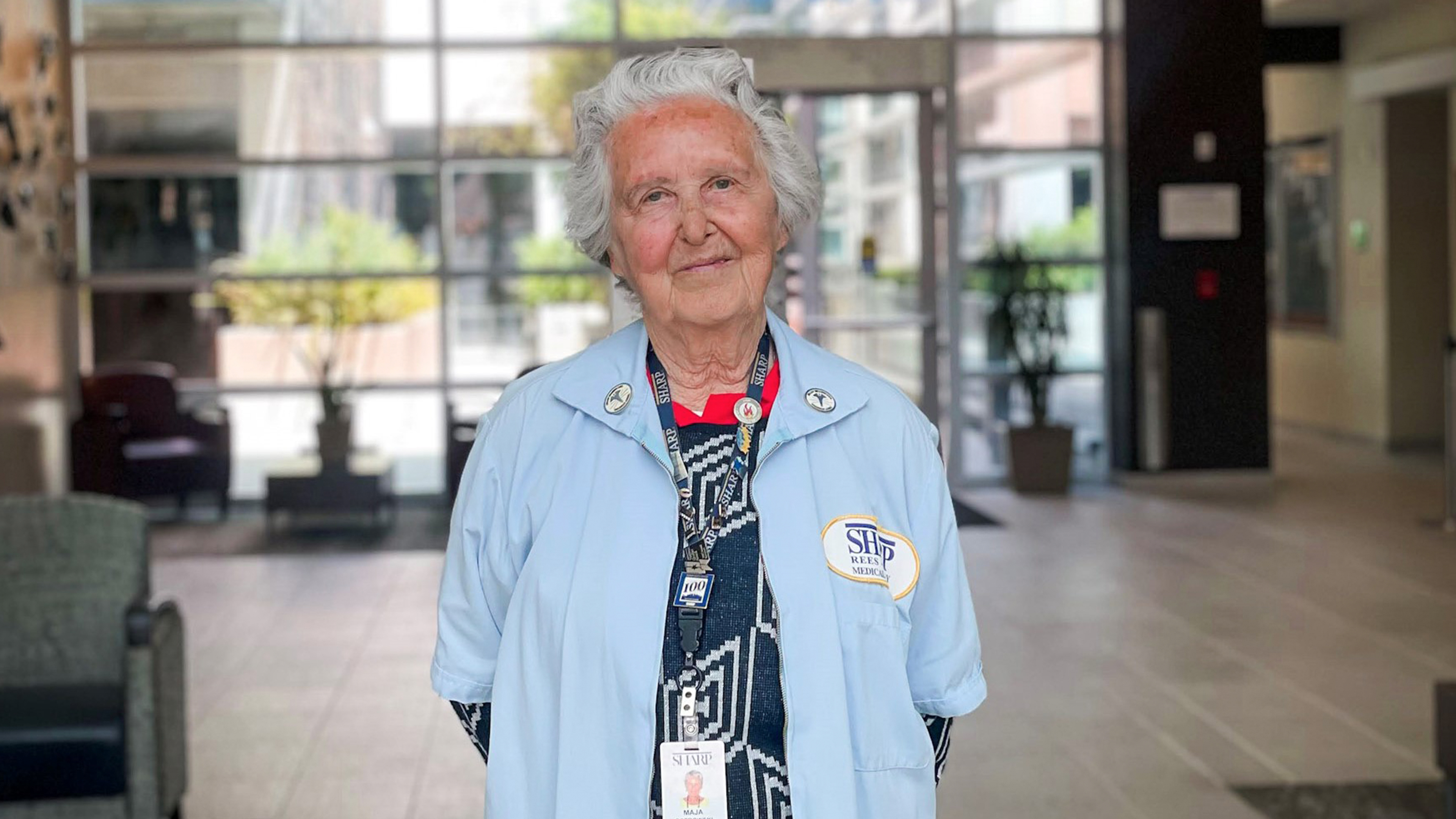 85-Year-Old Sharp HealthCare Volunteer | Sharp HealthCare