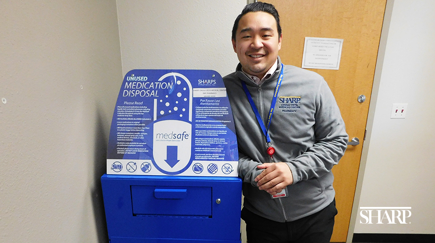 Medication Disposal Kiosk at Sharp Chula Vista | Sharp HealthCare