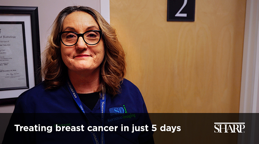 SAVI Accelerated Breast Cancer Treatment | Sharp HealthCare