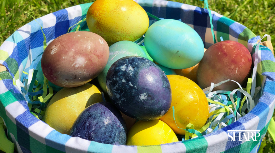 DIY Natural Food-Based Easter Egg Dye | Sharp HealthCare