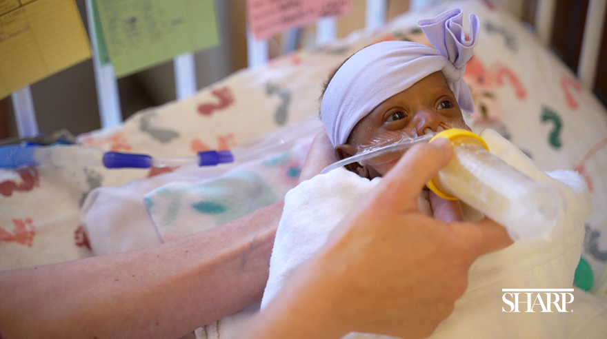Breastmilk Is ‘Liquid Gold’ for Premature Babies | Sharp HealthCare