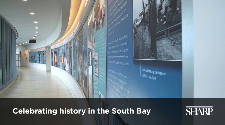 The New History Wall at Sharp Chula Vista Video | Sharp HealthCare