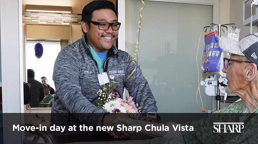 First Patient at Sharp Chula Vista’s New Tower | Sharp HealthCare