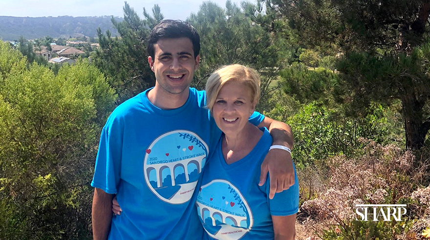 Trisha Khaleghi Supports the American Heart Association | Sharp HealthCare