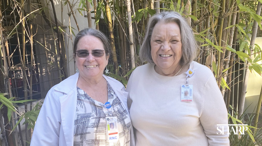 Friends Worked Together at Sharp for Over 40 Years | Sharp HealthCare