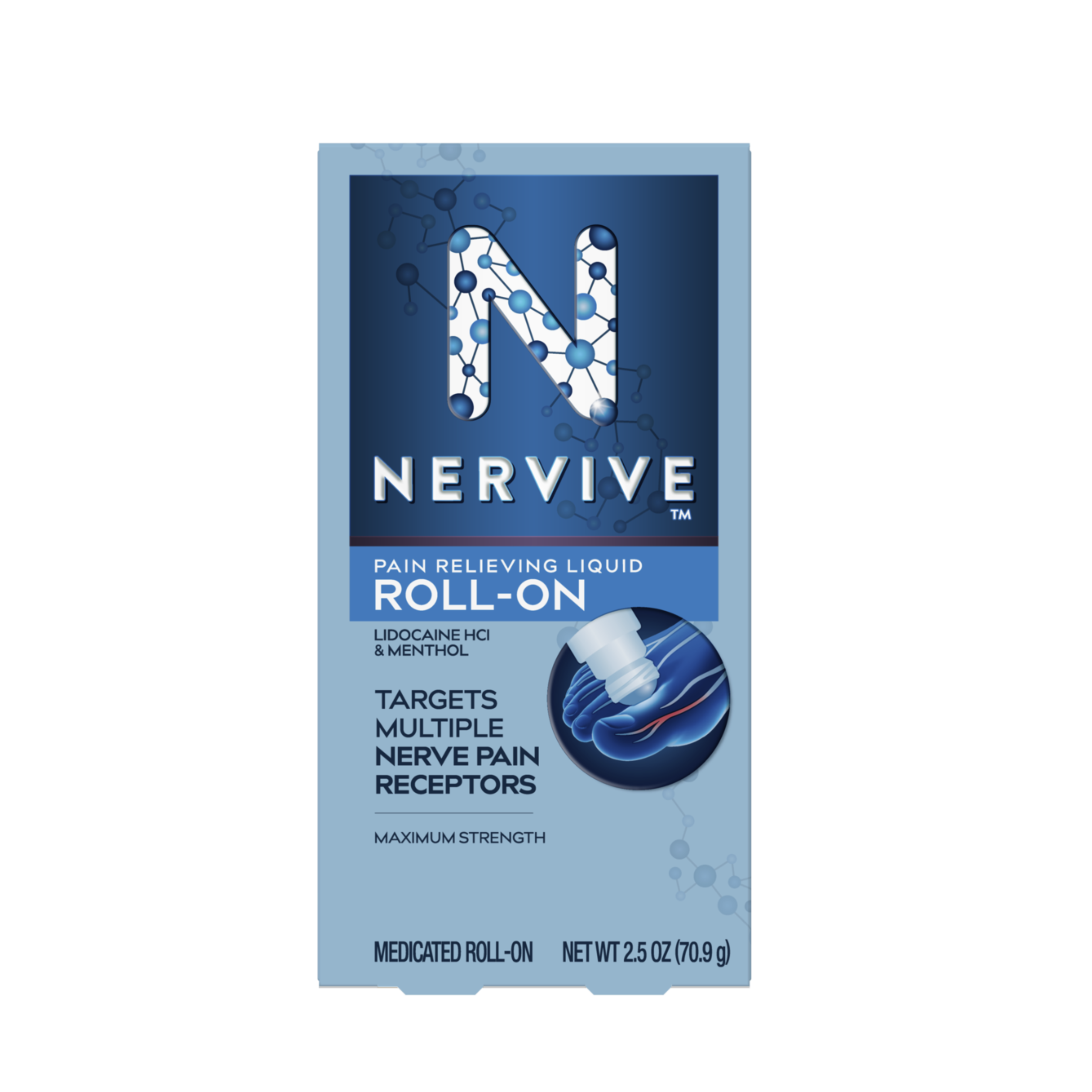 Nervive Pain Relieving Roll-On Liquid | Nervive